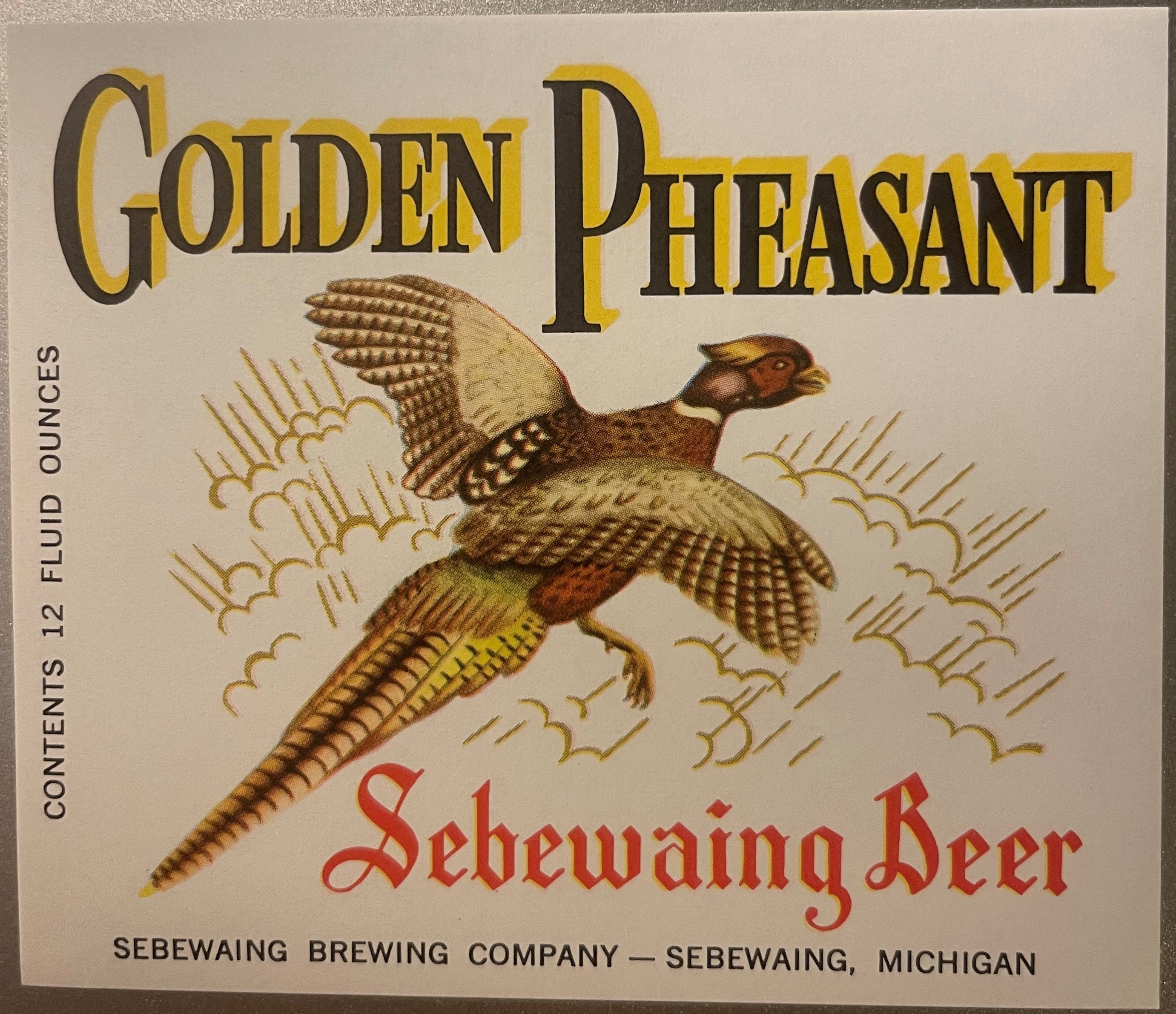 Golden Pheasant Beer