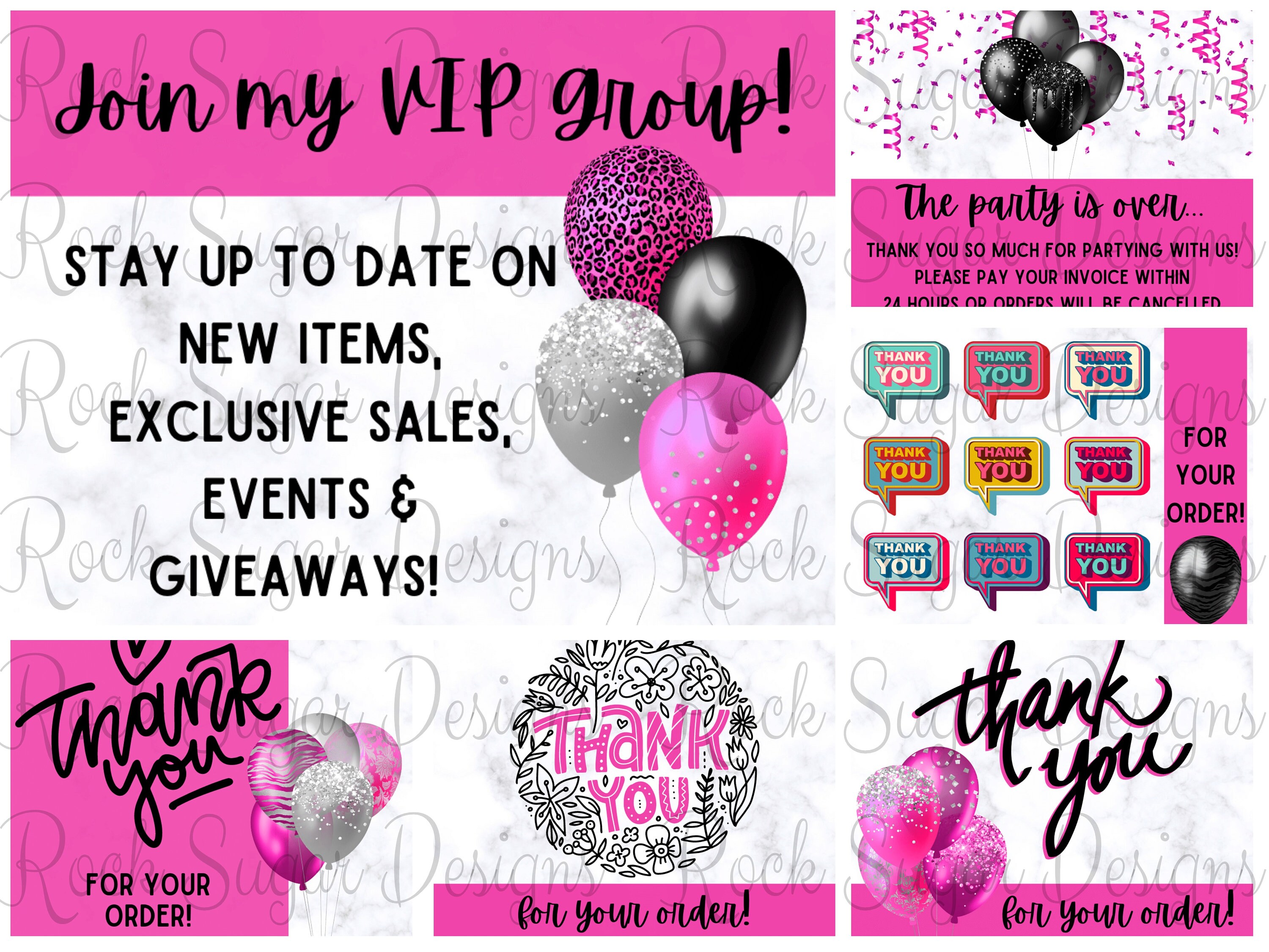 Pink & Black Tee Party Graphics Bundle, Tshirt Party, T-shirt Party ...