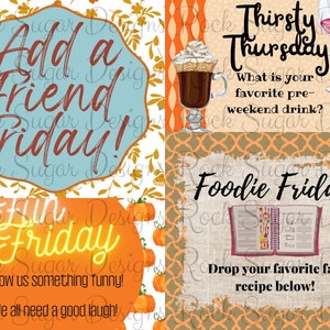 Fall Facebook Engagement, Facebook Games, Interactive Posts, Social ...