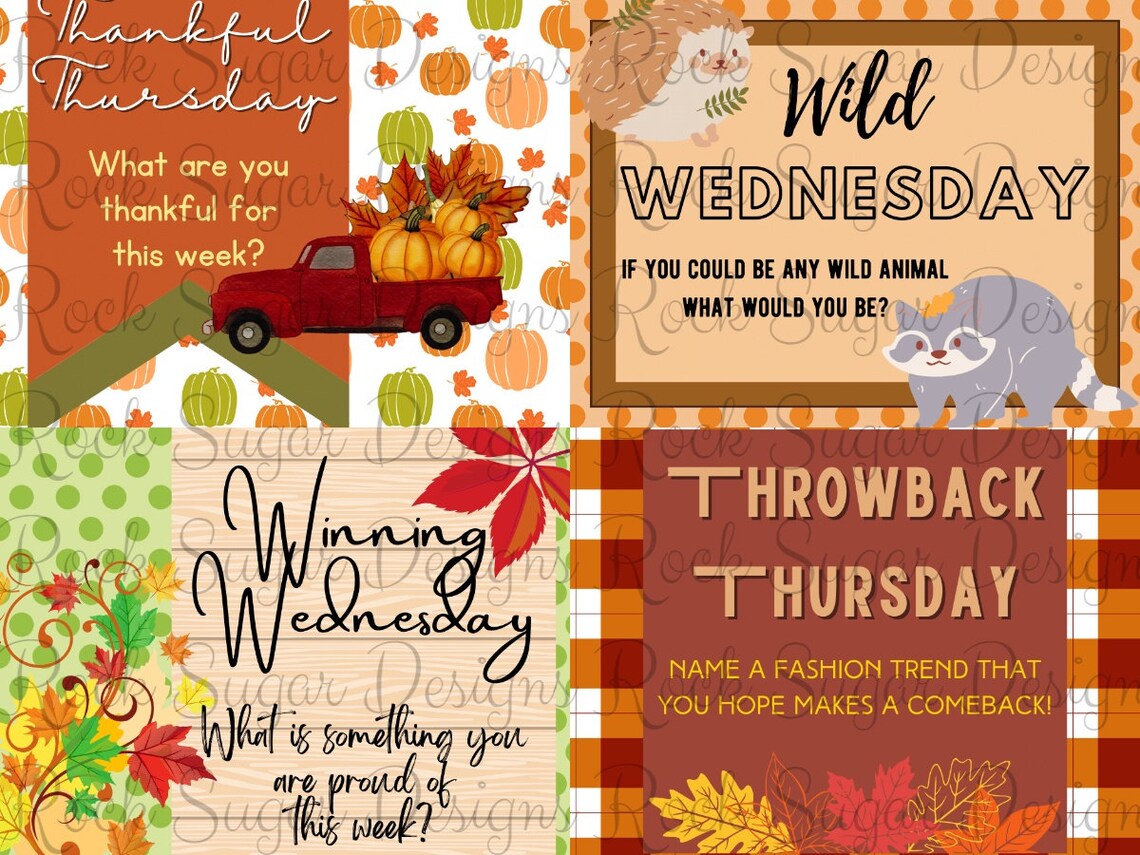 Fall Facebook Engagement, Facebook Games, Interactive Posts, Social ...