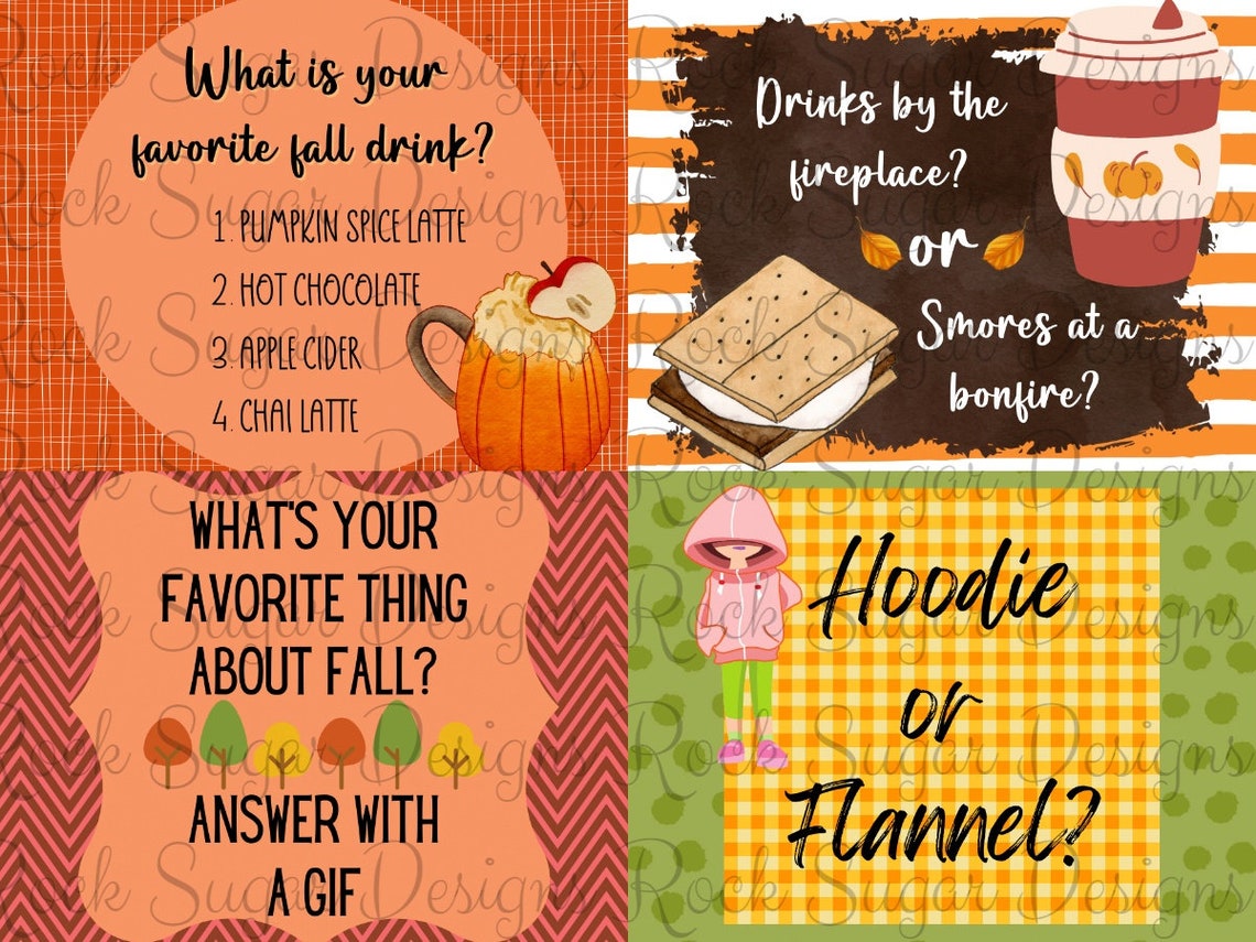 Fall Facebook Engagement, Facebook Games, Interactive Posts, Social ...