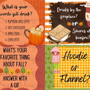 Fall Facebook Engagement, Facebook Games, Interactive Posts, Social ...