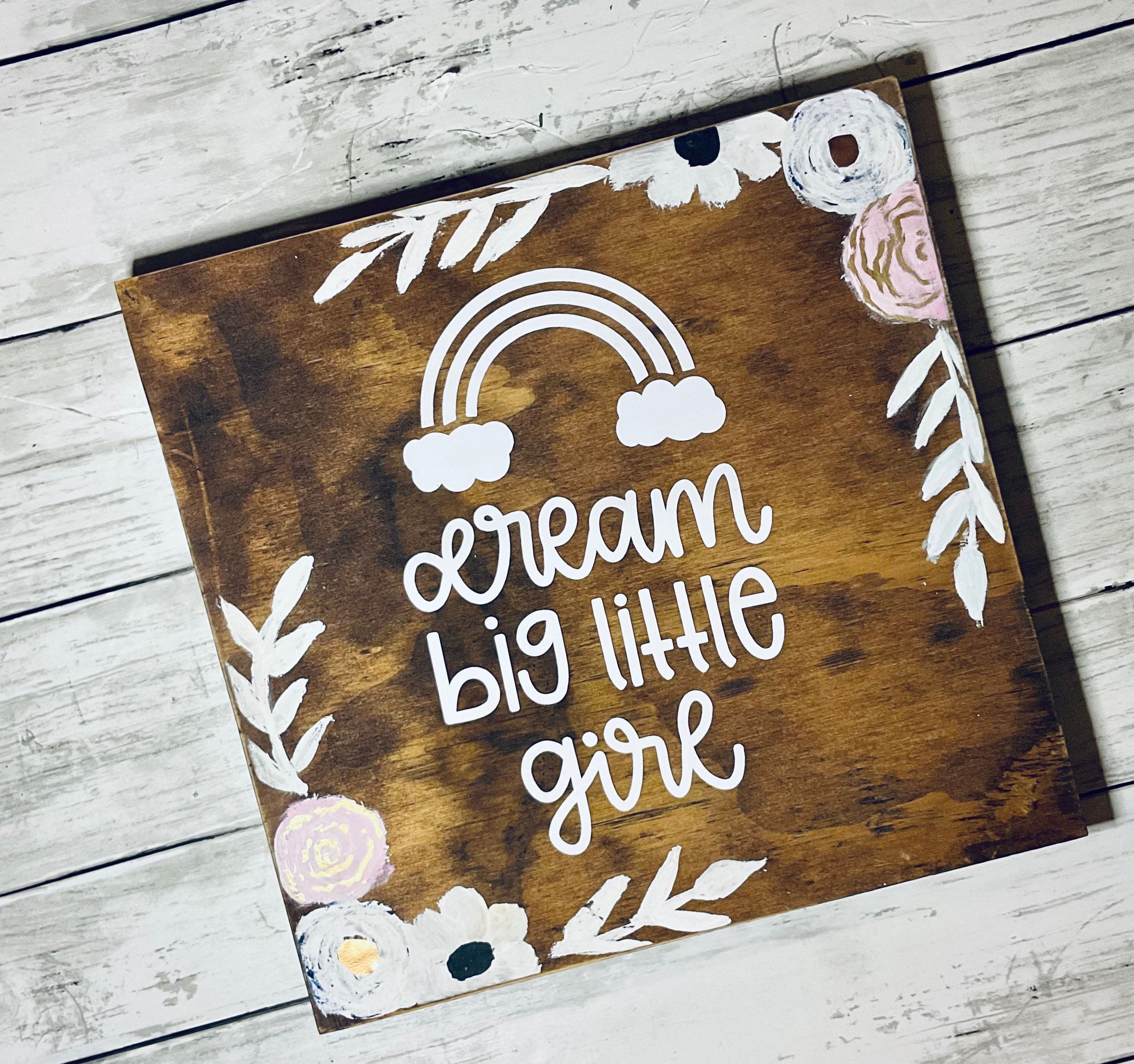 Wall Sign for Girls Nursery - Etsy
