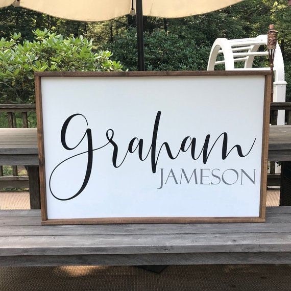 Custome Signs Name Signs Logo Signs Nursery Name Sign - Etsy