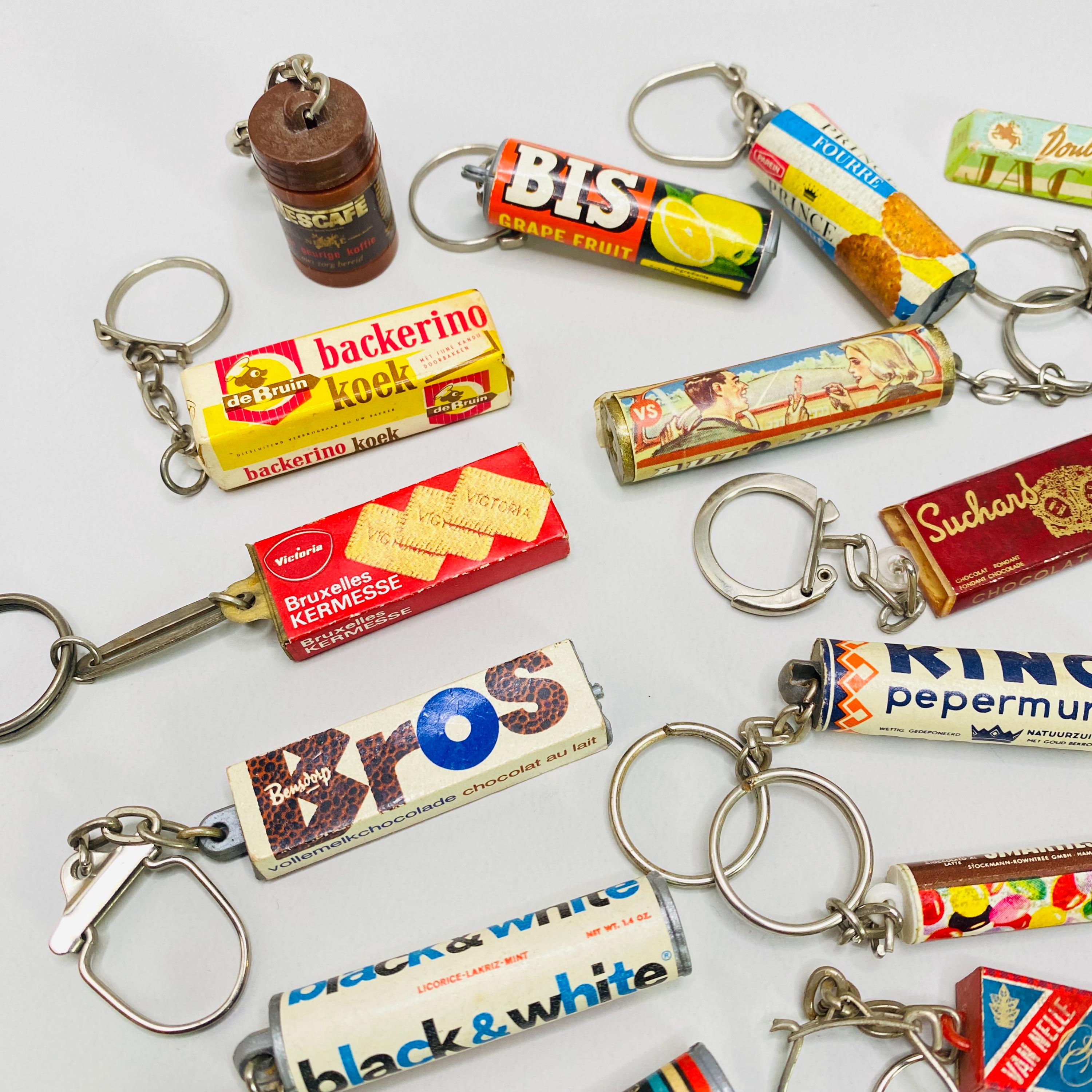 25 Vintage Super Cool Advertising Keyring Keychain Keyrings From the ...