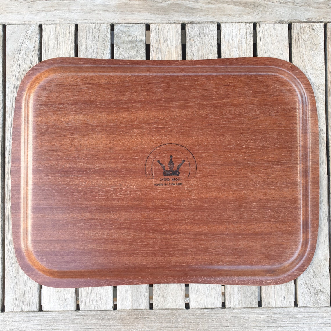 Mid Century Sven Krona Serving Tray - Etsy