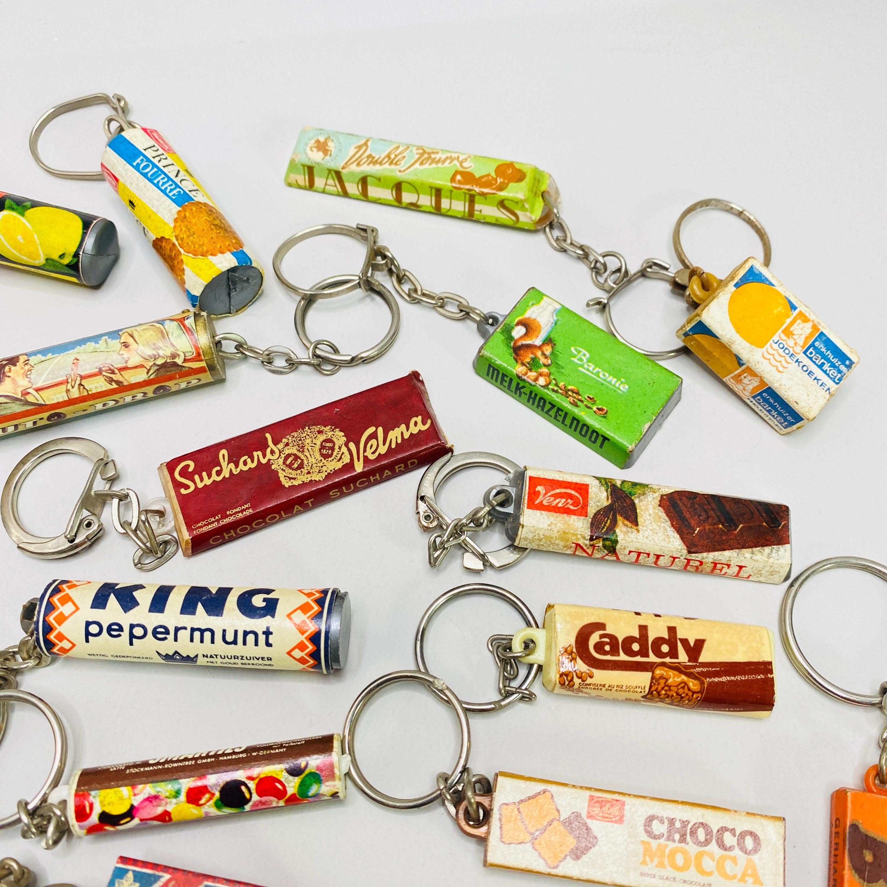 25 Vintage Super Cool Advertising Keyring Keychain Keyrings From the ...