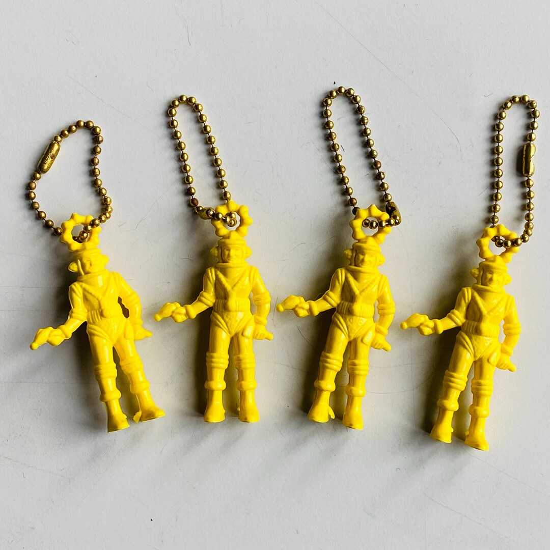 1950's Space Toy Keyring Spaceman Keychain - Etsy