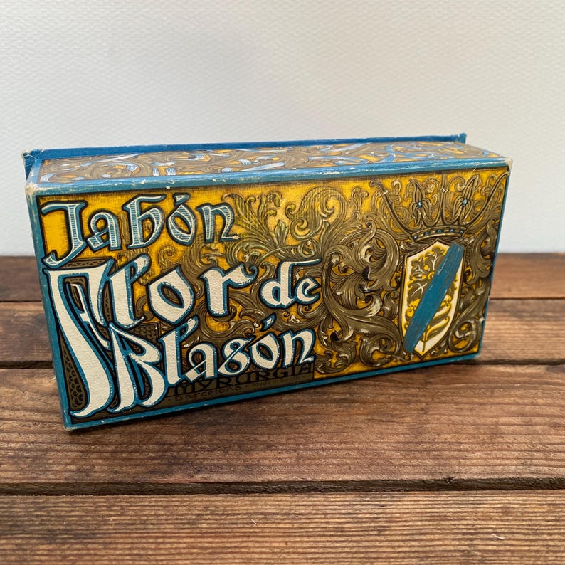 1930's Empty Soap Box Flor De Blason - Etsy