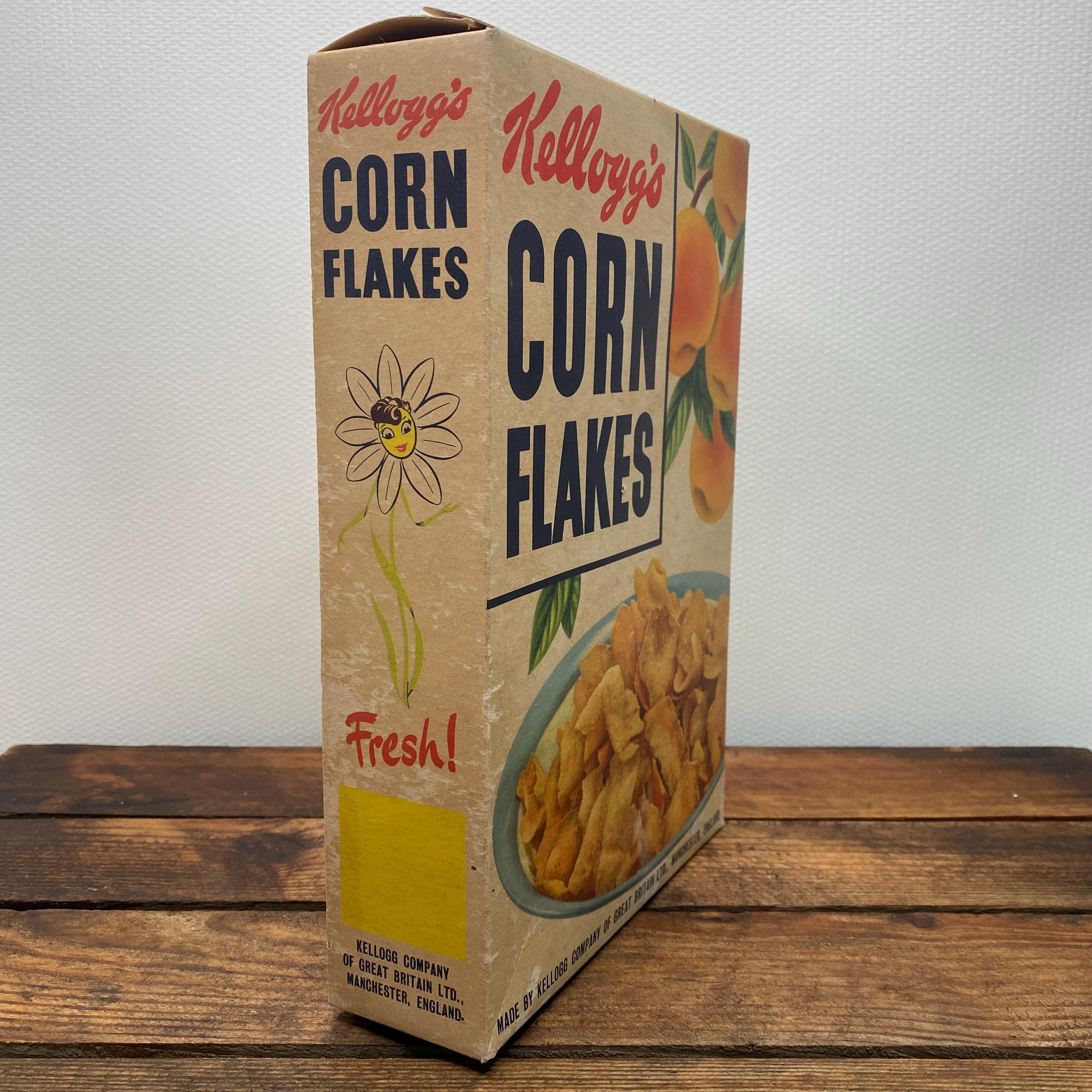Rare 1960's Kellogg's Corn Flakes Cereal Shop Advertising Display Box ...
