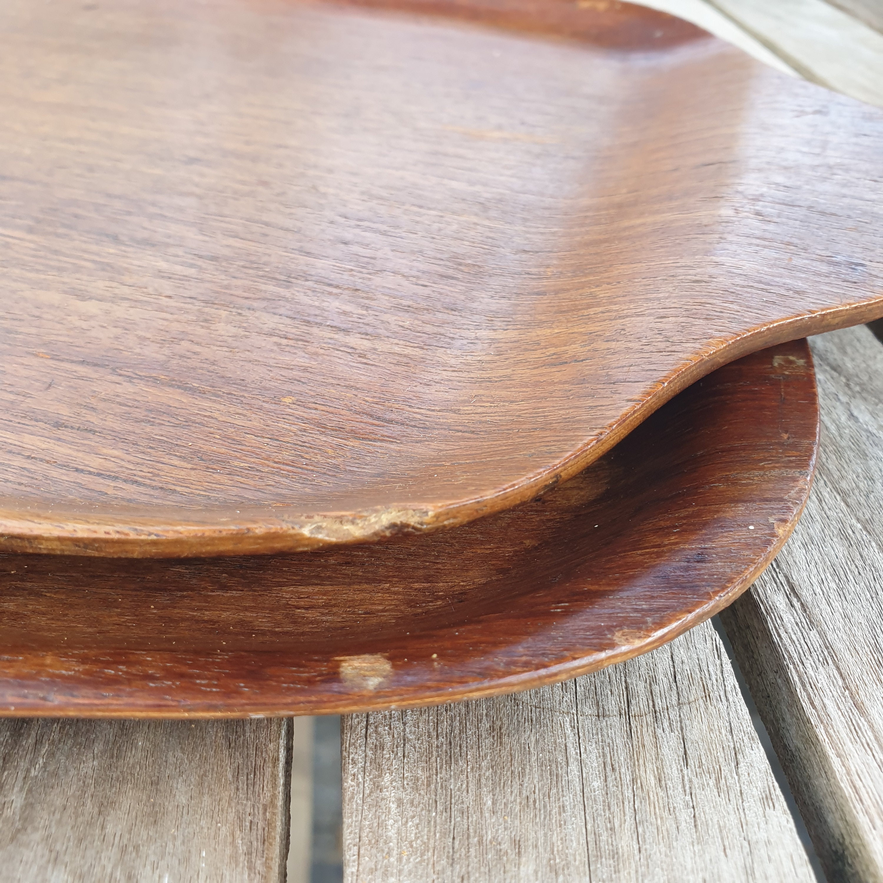 Set of Swedish Mid Century Serving Trays - Etsy