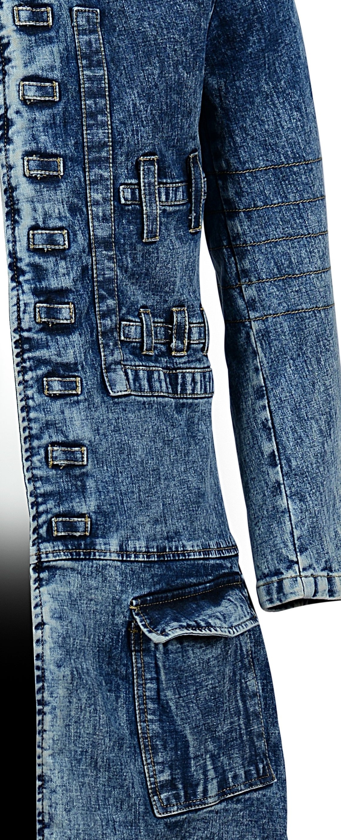 Denim Long Coat - Etsy