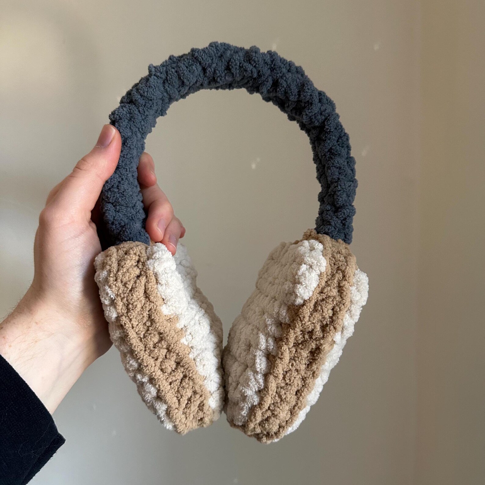 Crochet Toast Earmuff PDF Pattern | Digital Pattern | Beginner Crochet ...