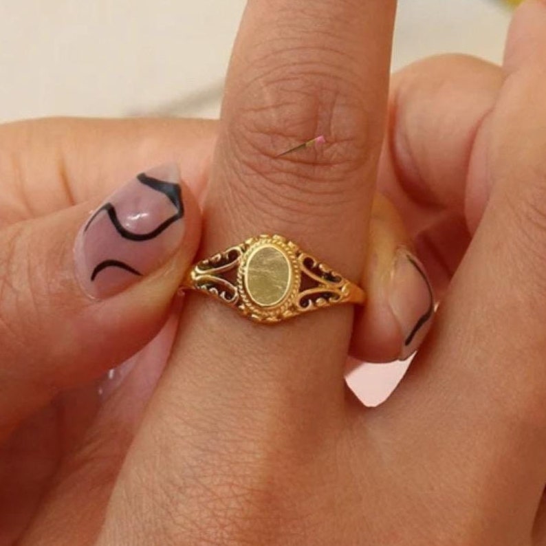 Libyan Desert Glass Ring: Sterling Silver Tektite Jewelry - Etsy
