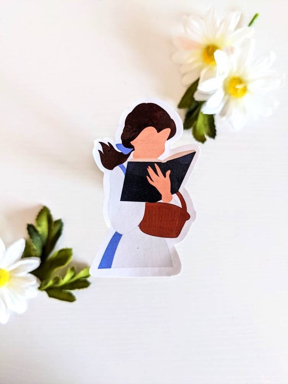 Princess Belle Sticker | Etsy
