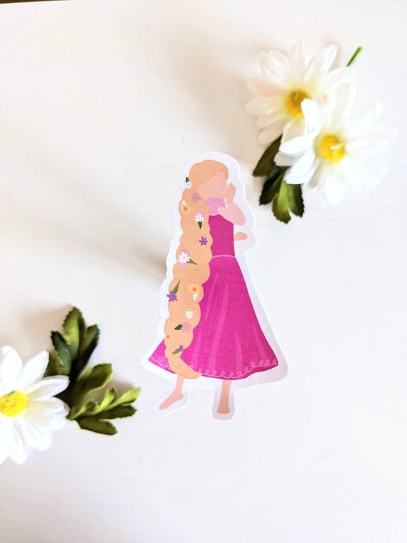 Princess Rapunzel Sticker | Etsy