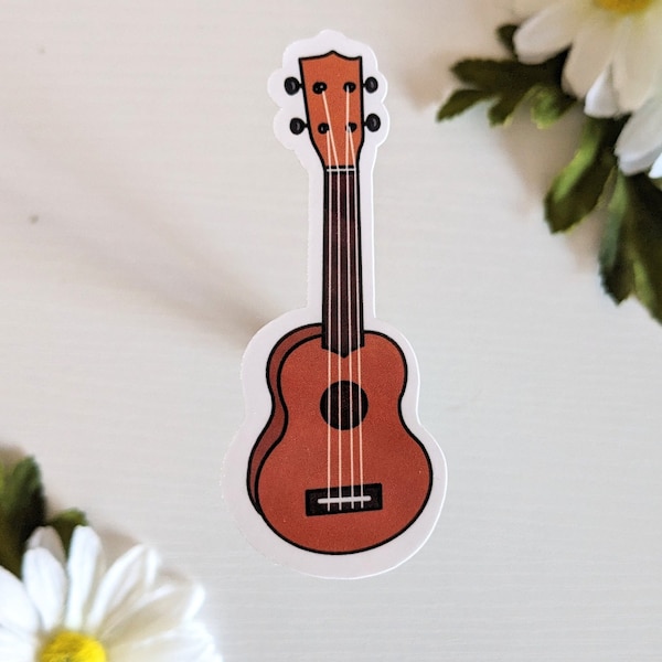 Ukulele Stickers - Etsy