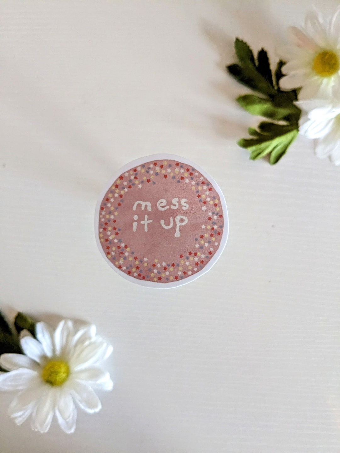 Gracie Abrams Mess It up Cake Sticker - Etsy