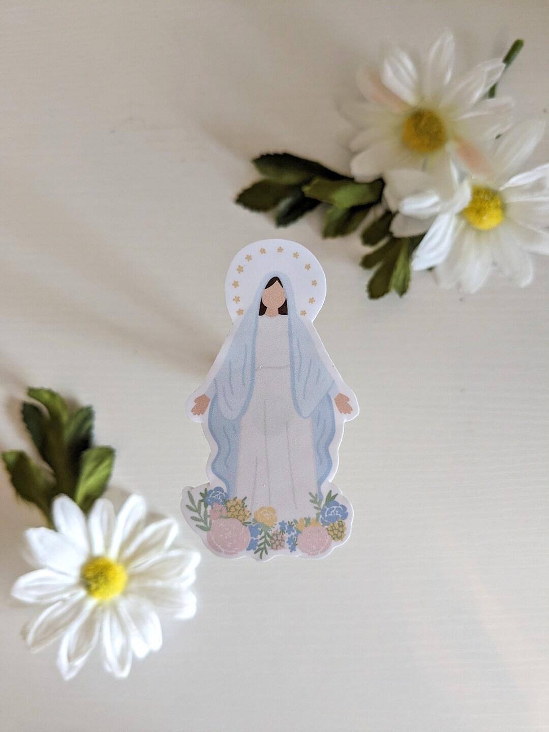Mary Sticker - Etsy