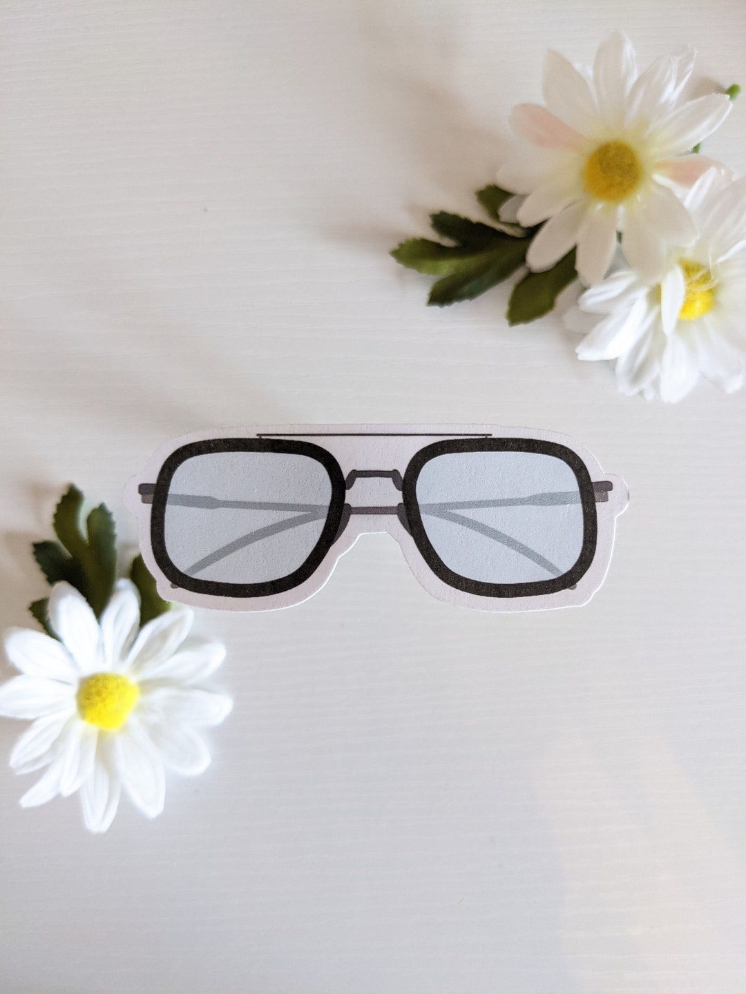 Tony Stark Edith Glasses Sticker - Etsy