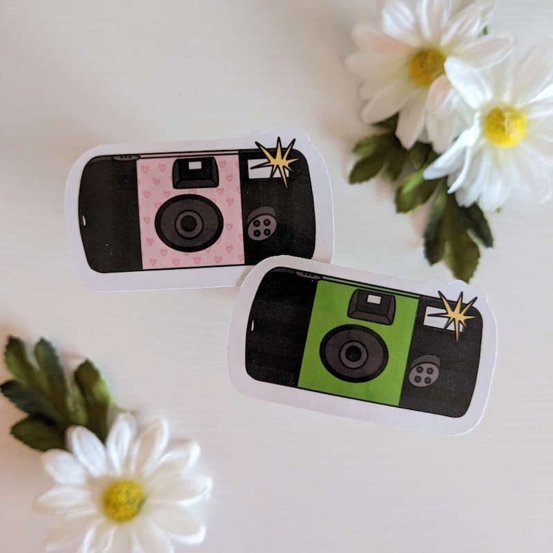 Camera Stickers - Etsy