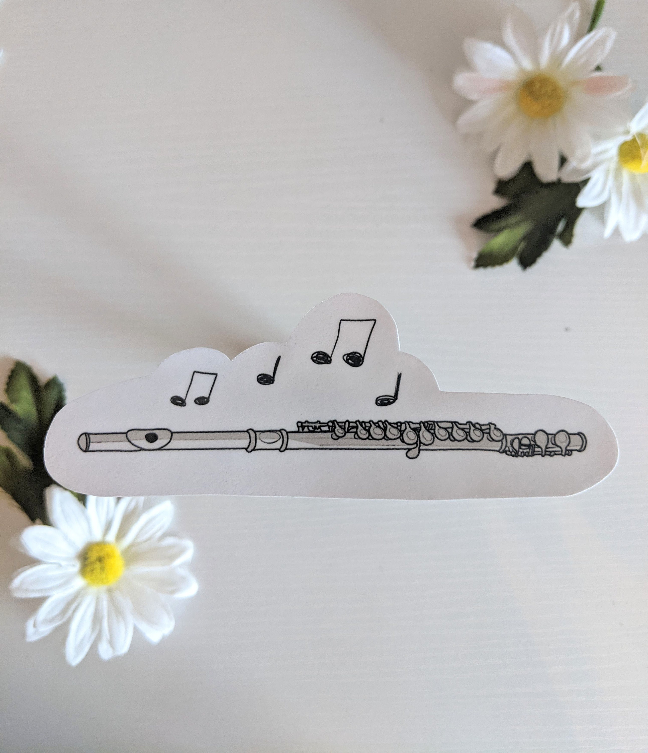 Flute Sticker - Etsy