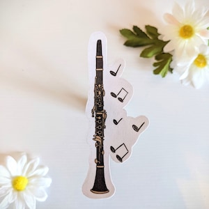 Cool Clarinet Sticker Sheets 2 Sheets - Etsy