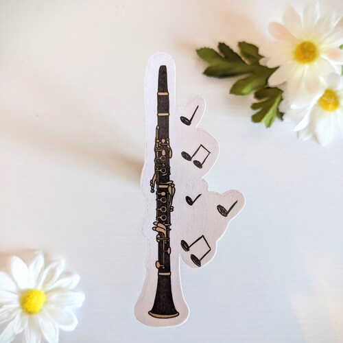 Light Switch Music Fabric Decal Clarinet Wall Sticker - Etsy