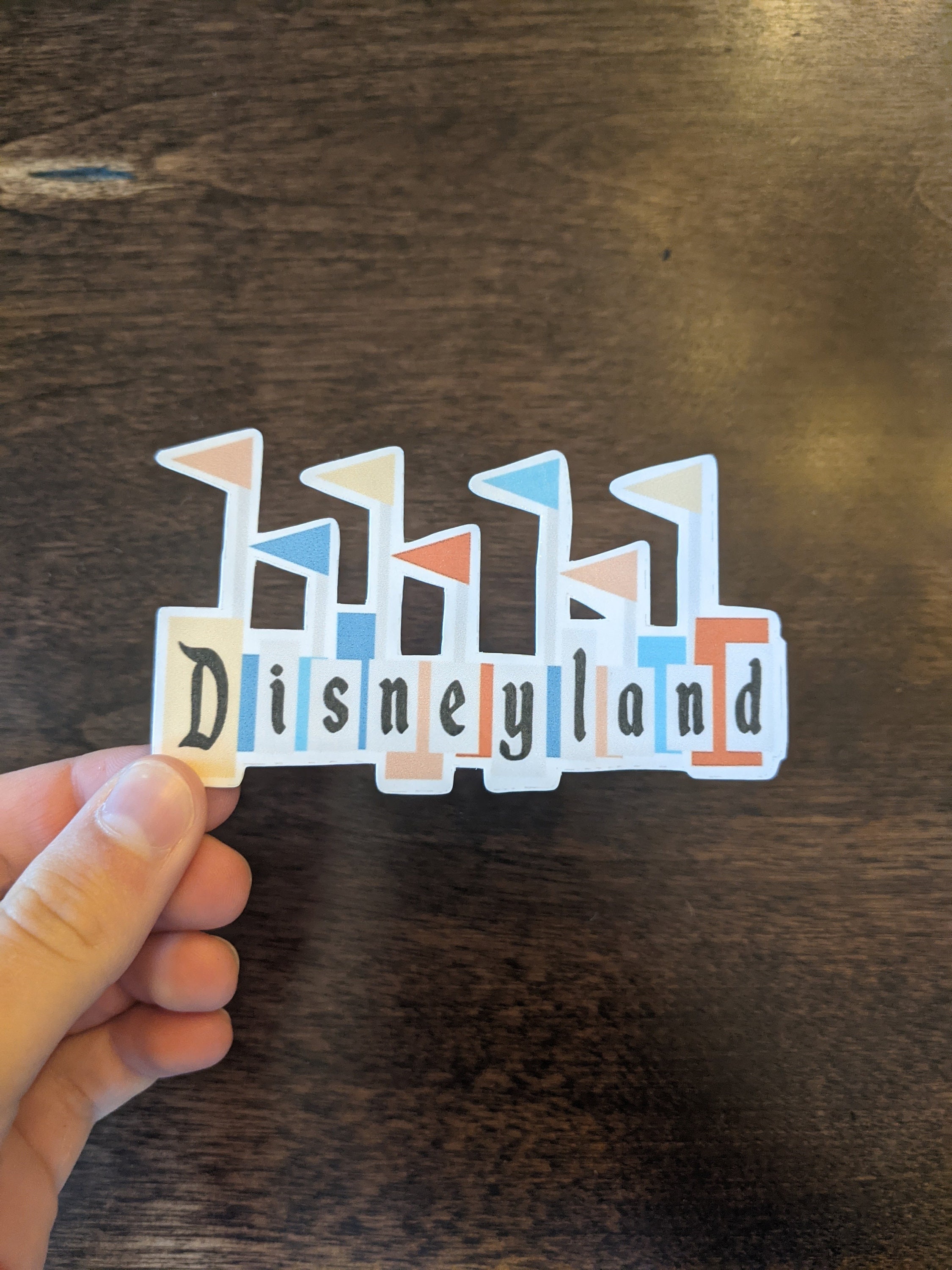 Disneyland Sign Sticker | Etsy