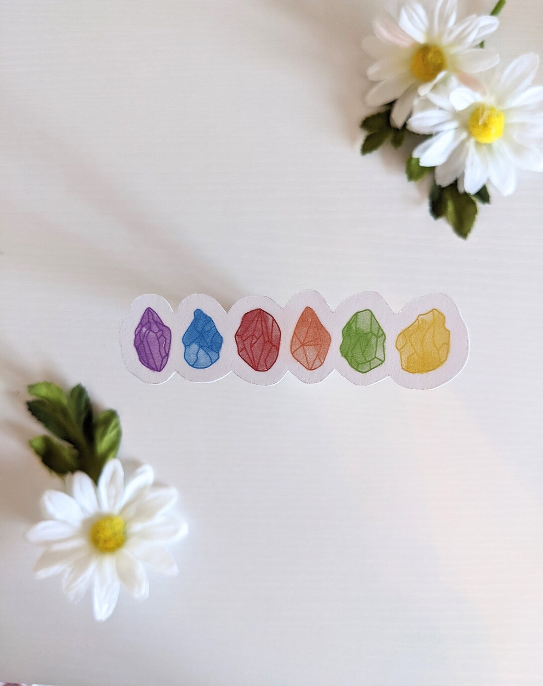 Watercolor Infinity Stones Sticker - Etsy