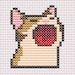 Screaming Cat Meme Cross Stitch Pattern - Etsy