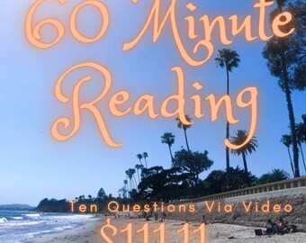 60-minute Reading - Etsy