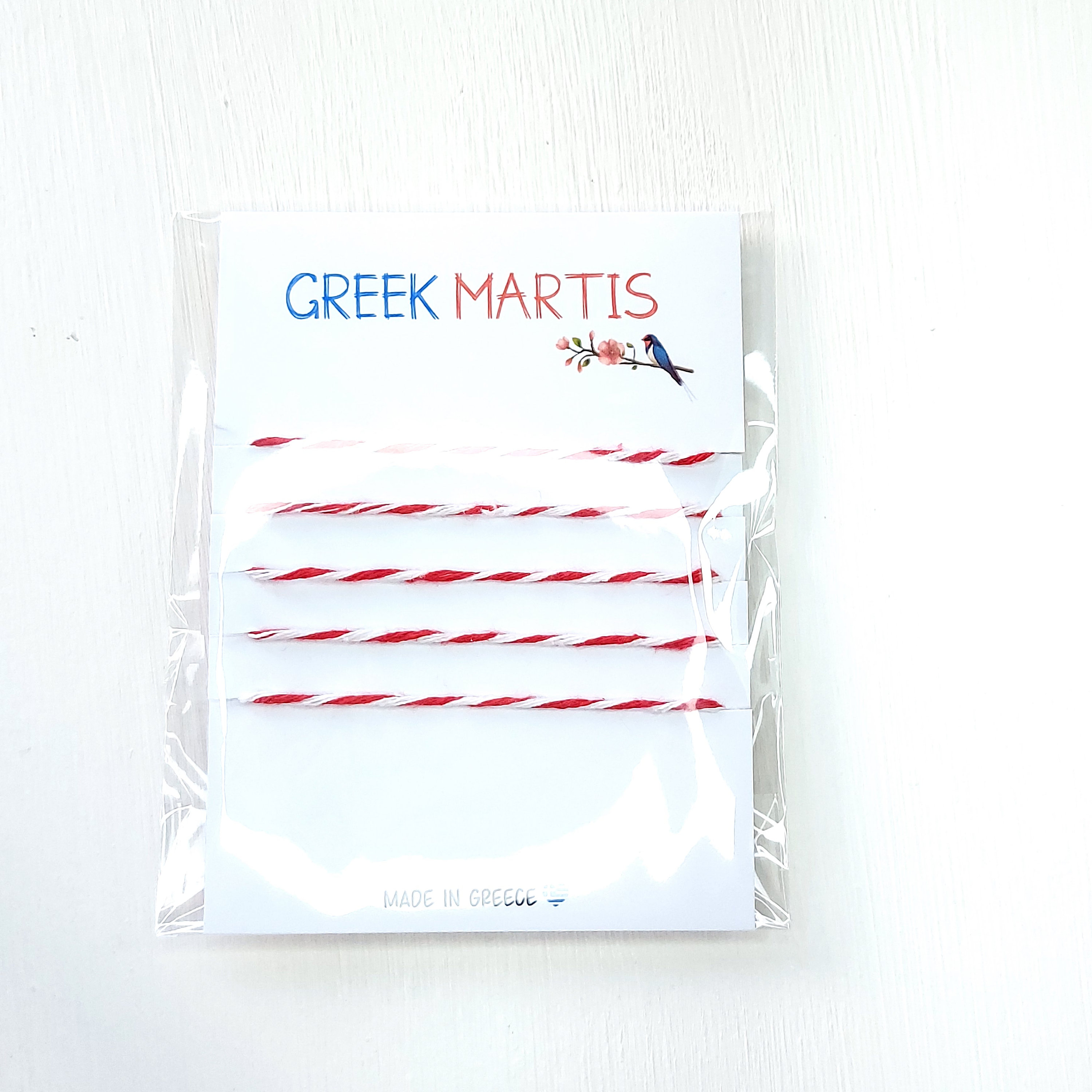 Traditional Greek Martaki Martis March Spring Bracelet, Red String ...