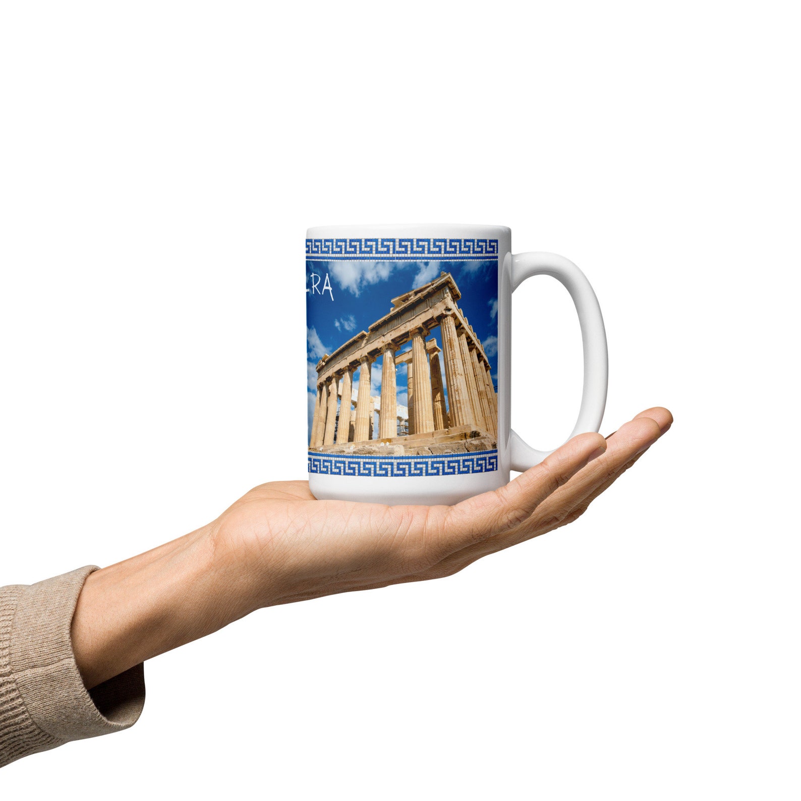 Greek Mug, Akropolis, Athens, Parthenon, Kalimera, Good Morning Coffee ...