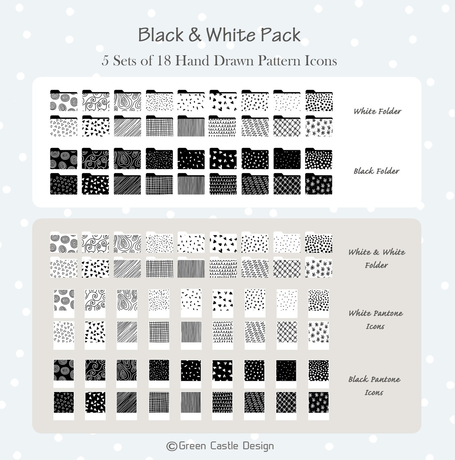 Desktop Folder Icons for Mac and Windows, Pantone Icons, Aesthetic ...