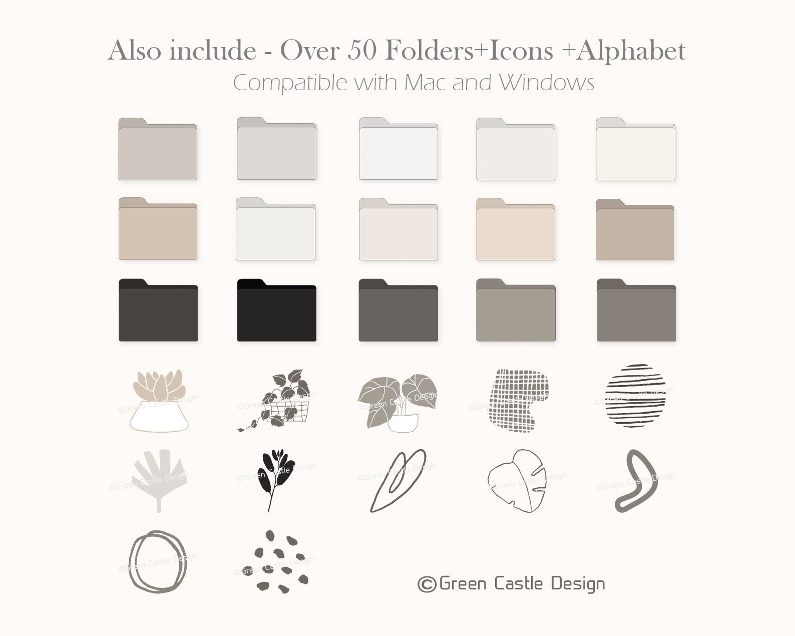 Aesthetic Desktop Wallpaper Organizer 2022 and 2023 Monday - Etsy