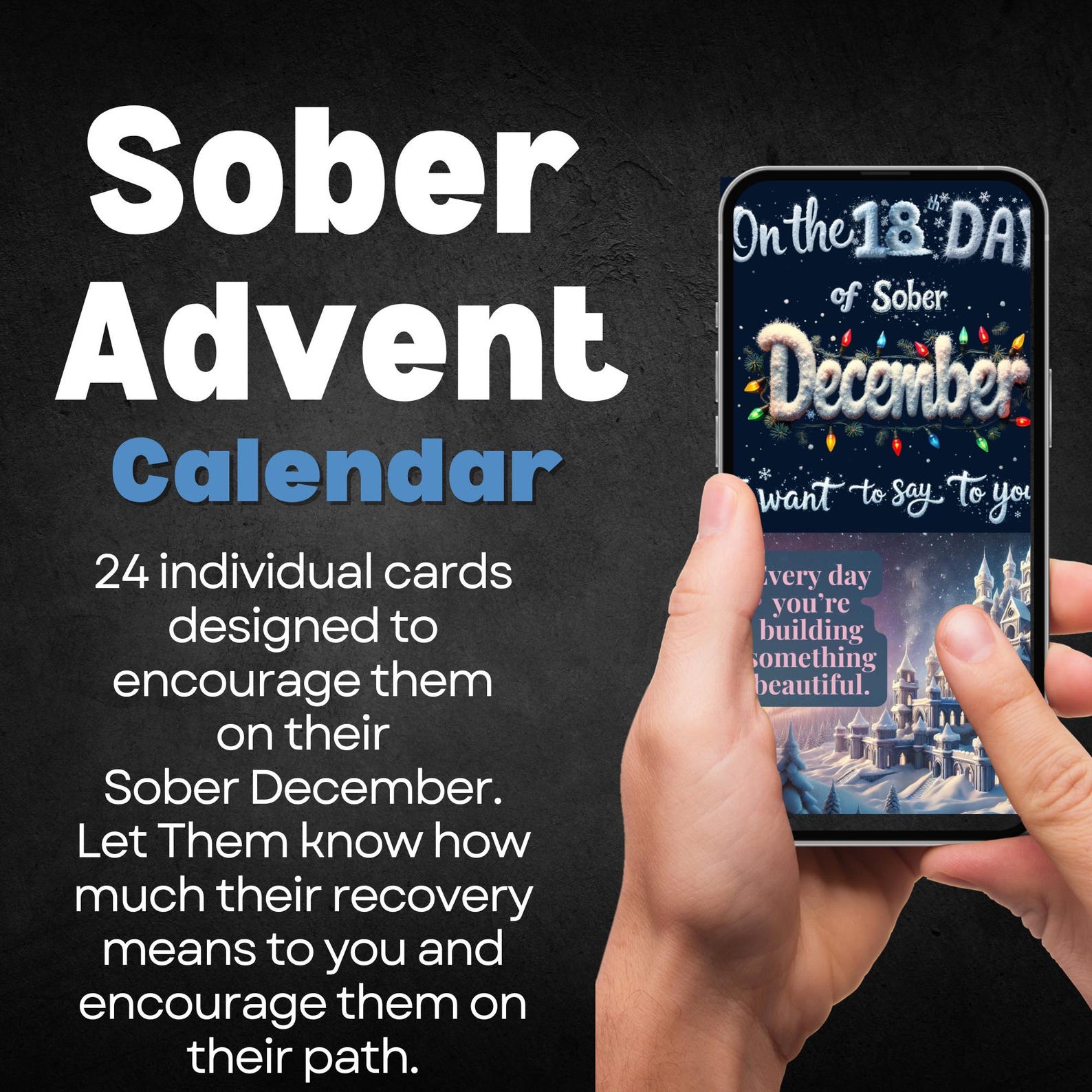 Sober Advent Calendar - 24 Days of Encouragement for a Sober December ...