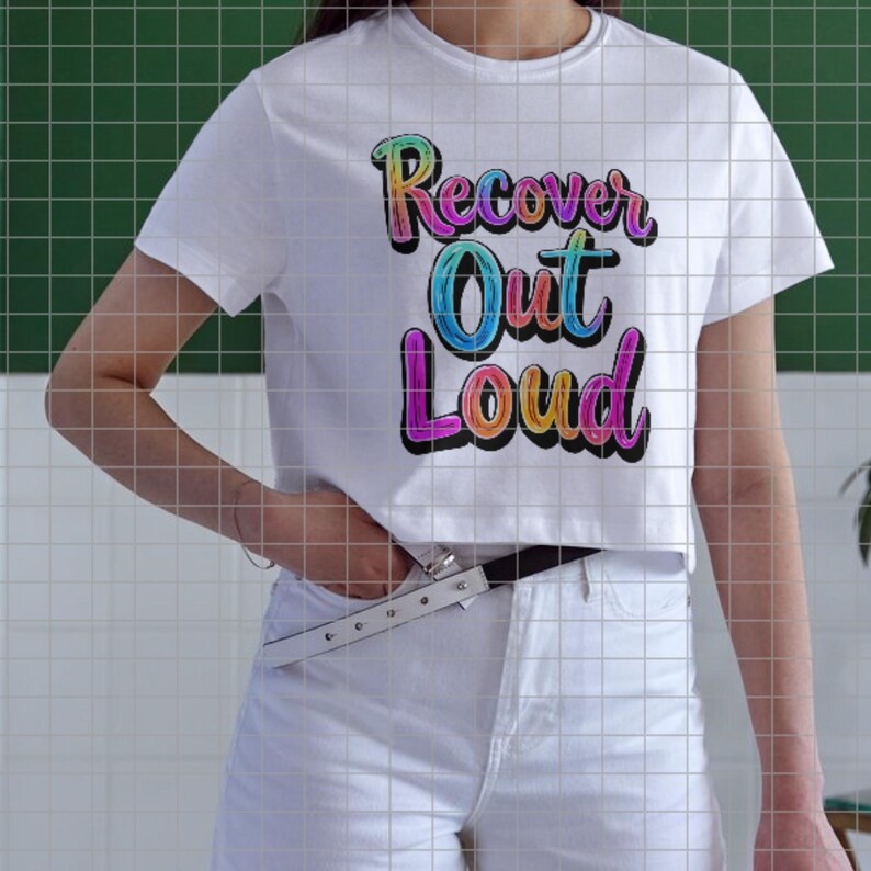 Recover Out Loud Digital Card Recovery Milestone Sobriety Gift for ...