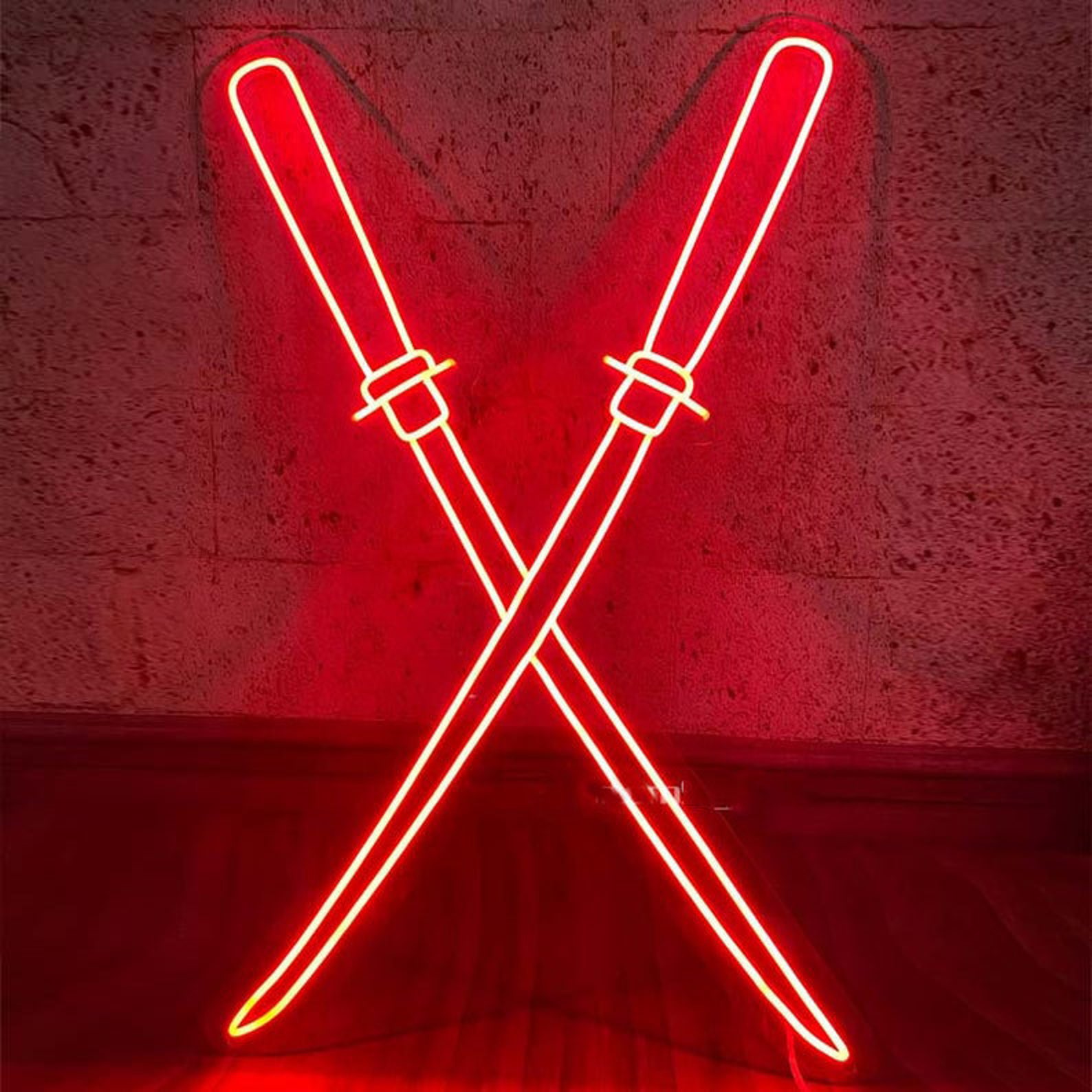 Handmade Japanese Sword Neon Sign High Quality Neon Light | Etsy