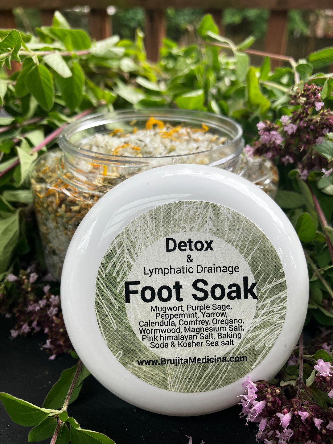 Detox & Lymphatic Drainage Foot Soak - Etsy