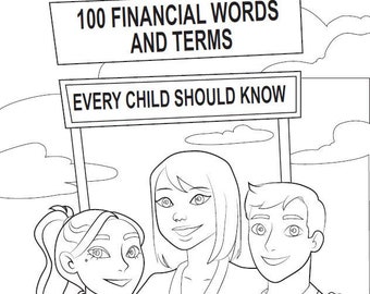 Financial Coloring - Etsy