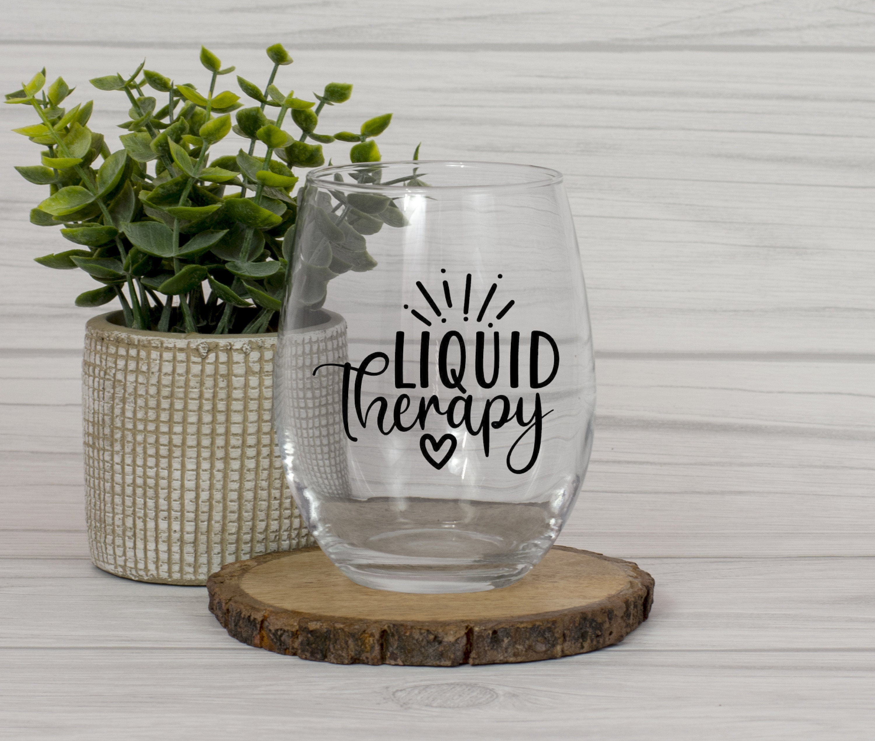 Liquid Therapy/ Liquid Therapy SVG/ Wine Glass Quote/ Tumbler - Etsy