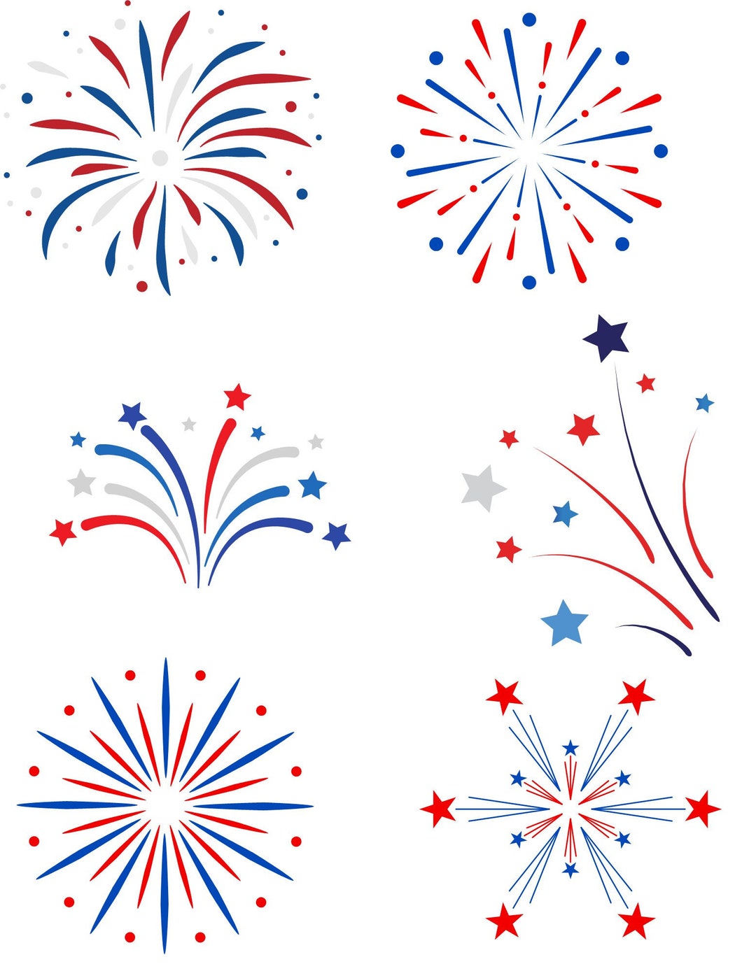 Fireworks 4th of July Svg, USA Firework America SVG, Firework Svg ...
