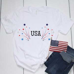 Fireworks 4th of July Svg, USA Firework America SVG, Firework Svg ...
