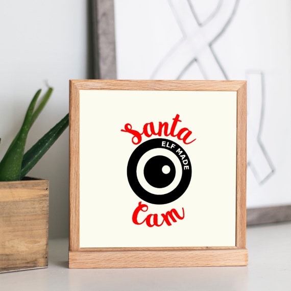 Santa Cam SVG/ Santa Cam Ornament SVG/ Santa Cam Decor | Etsy