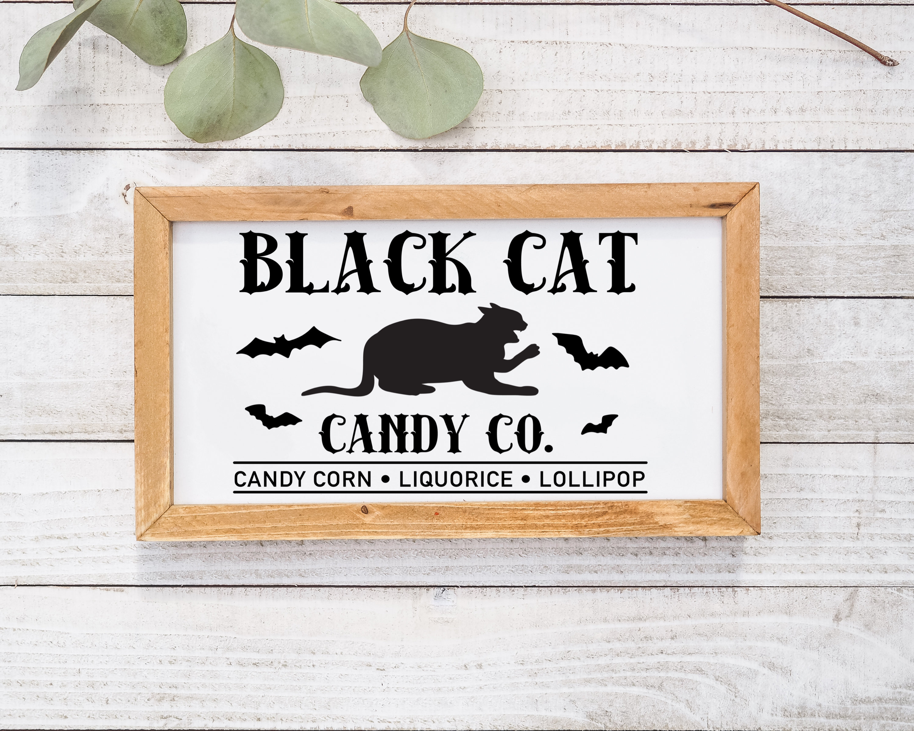 Black Cat Candy Company SVG/ Halloween Svg/ Halloween Decor - Etsy