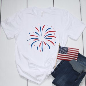 Fireworks 4th of July Svg, USA Firework America SVG, Firework Svg ...