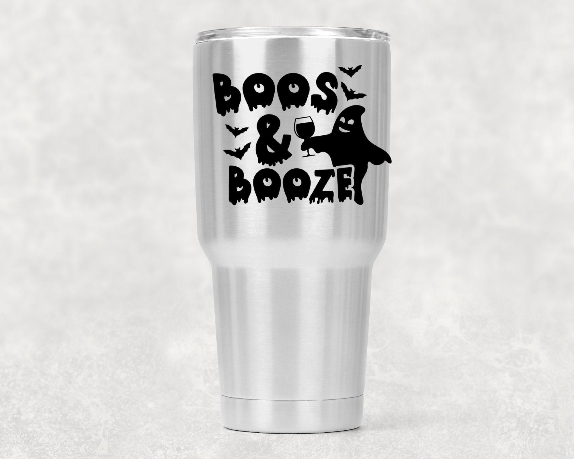 Boos and Booze Svg/ Ghosts and Drinking SVG/ Halloween Funny Alcoholic ...