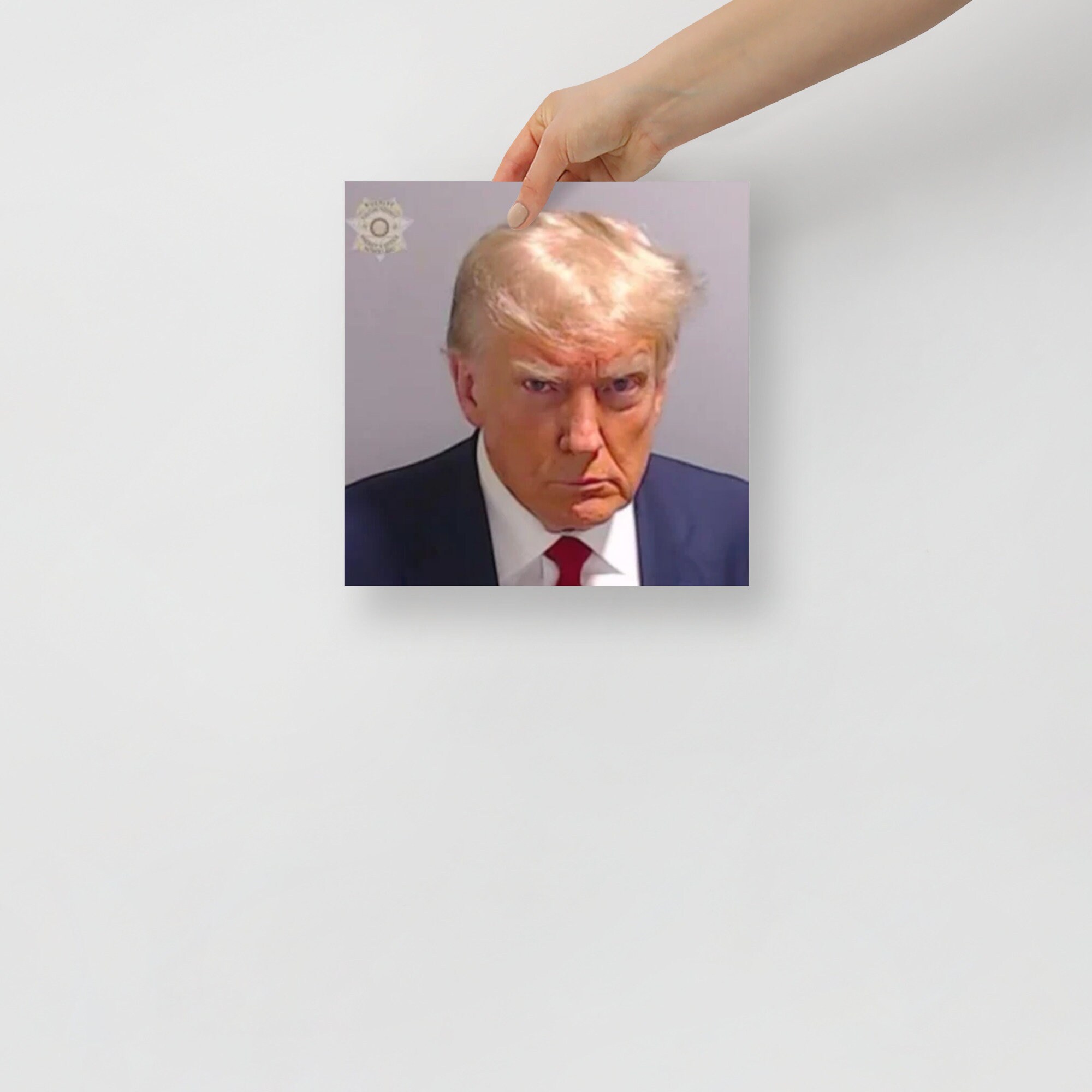 Trump Mugshot Poster Photo Paper Poster - Etsy