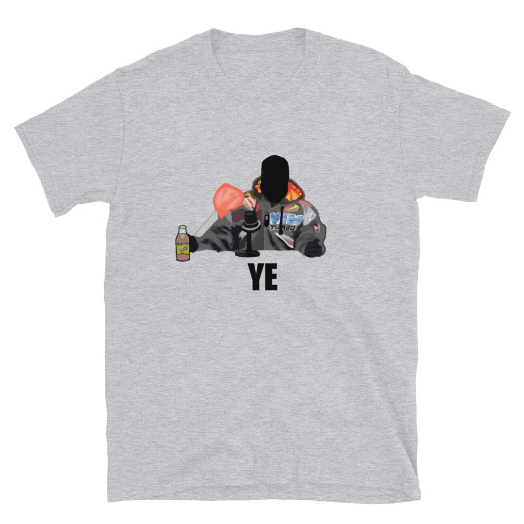 Kanye West/ye - Alex Jones Net & Yoo-hoo Racing Jacket Art - Short ...